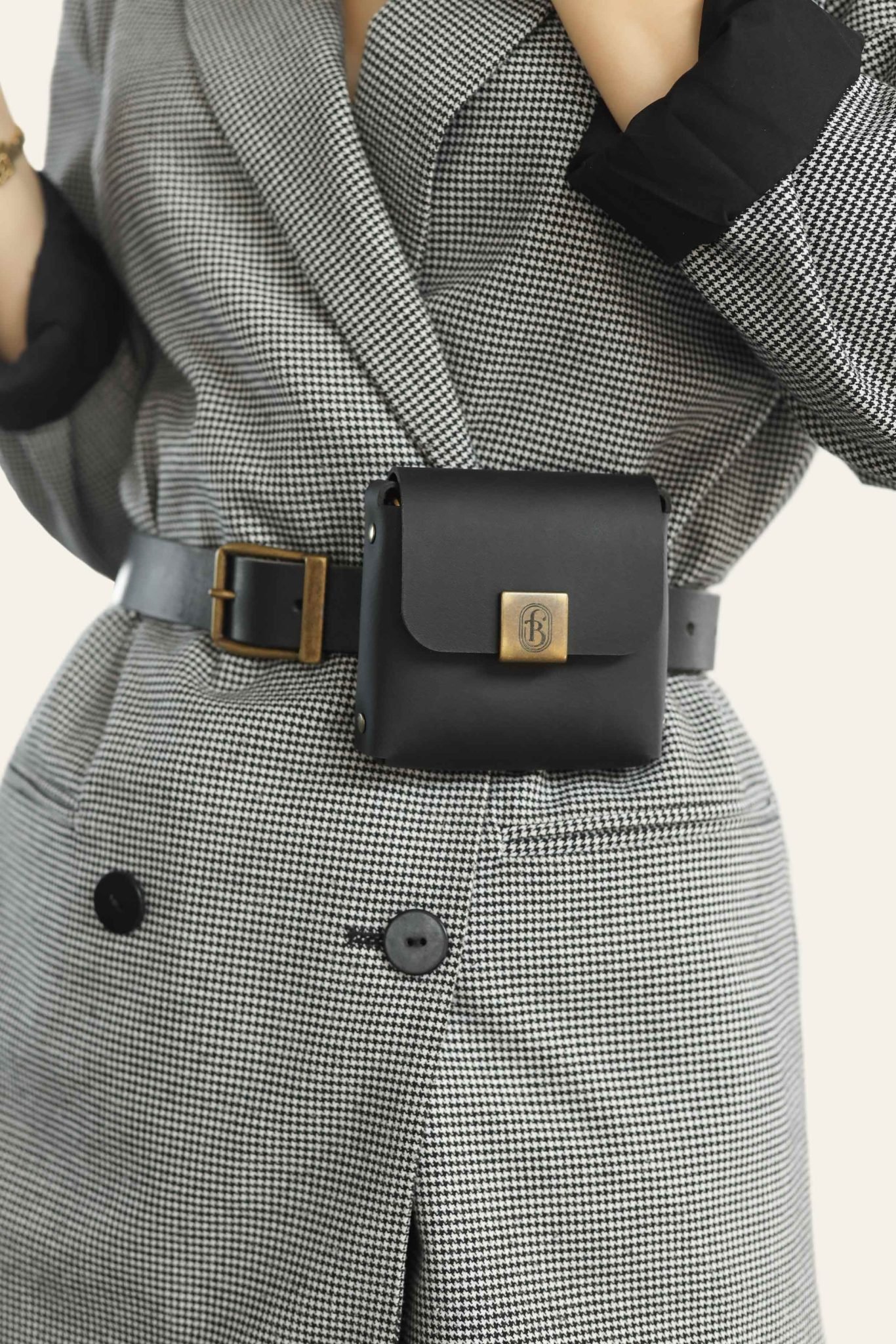 Belt bag black small - Bolster & Benefield