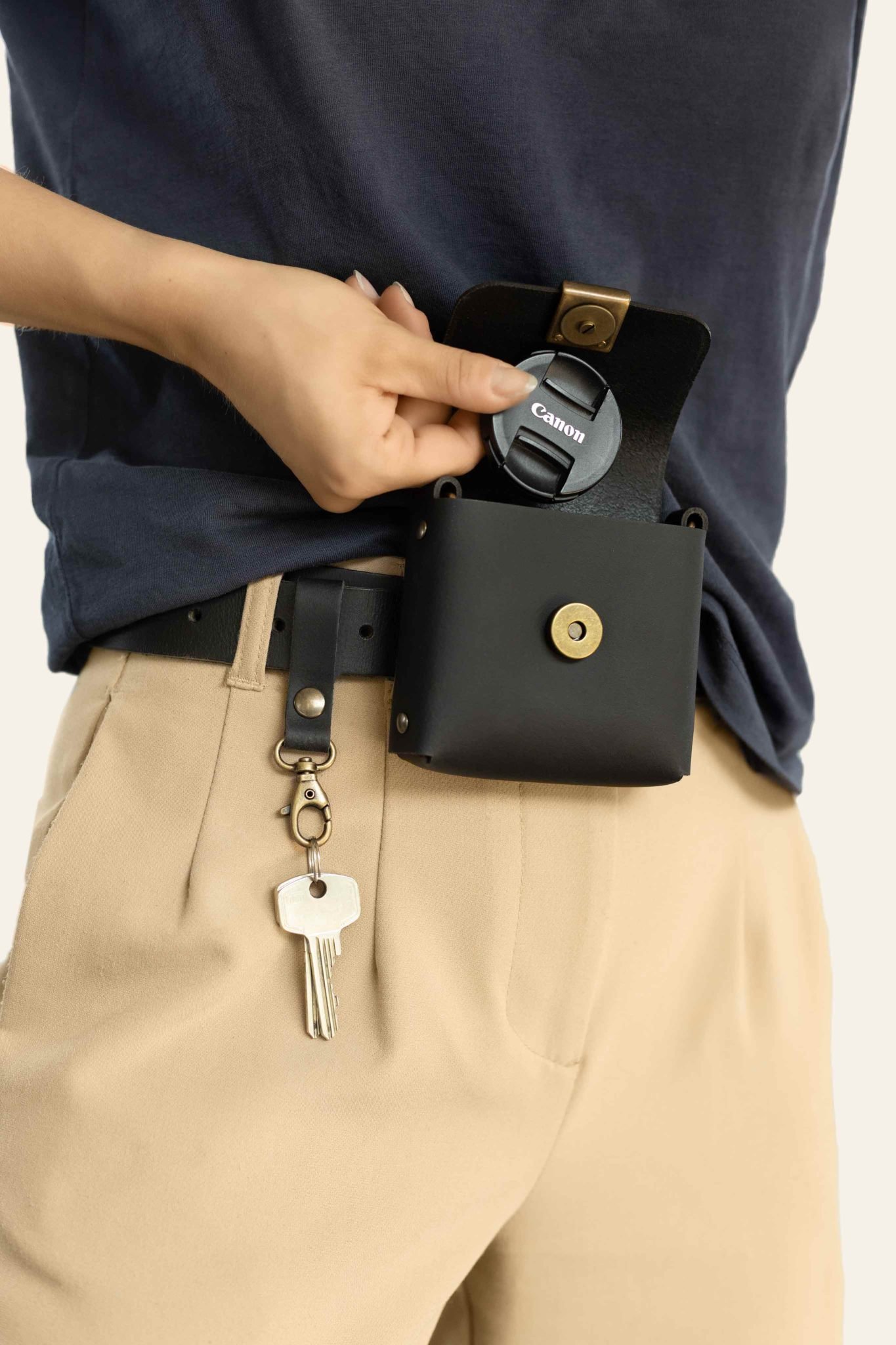 Belt bag black small - Bolster & Benefield